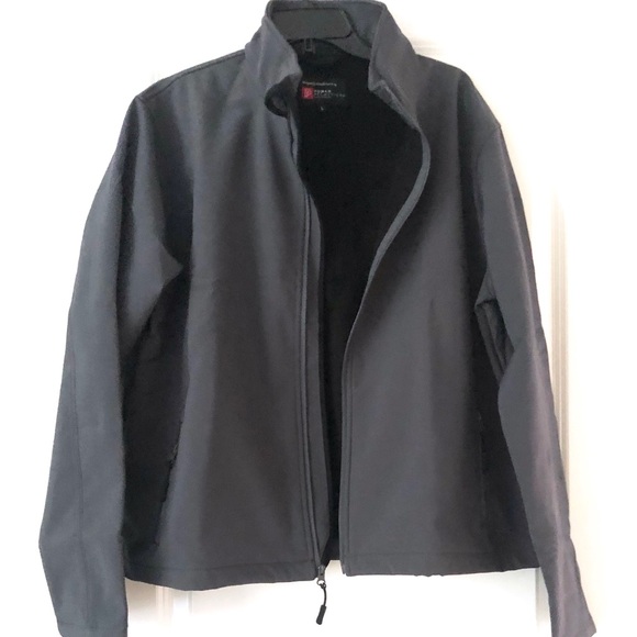 Jackets & Coats | New Zip Up Plain Dark Grey Jacket | Poshmark